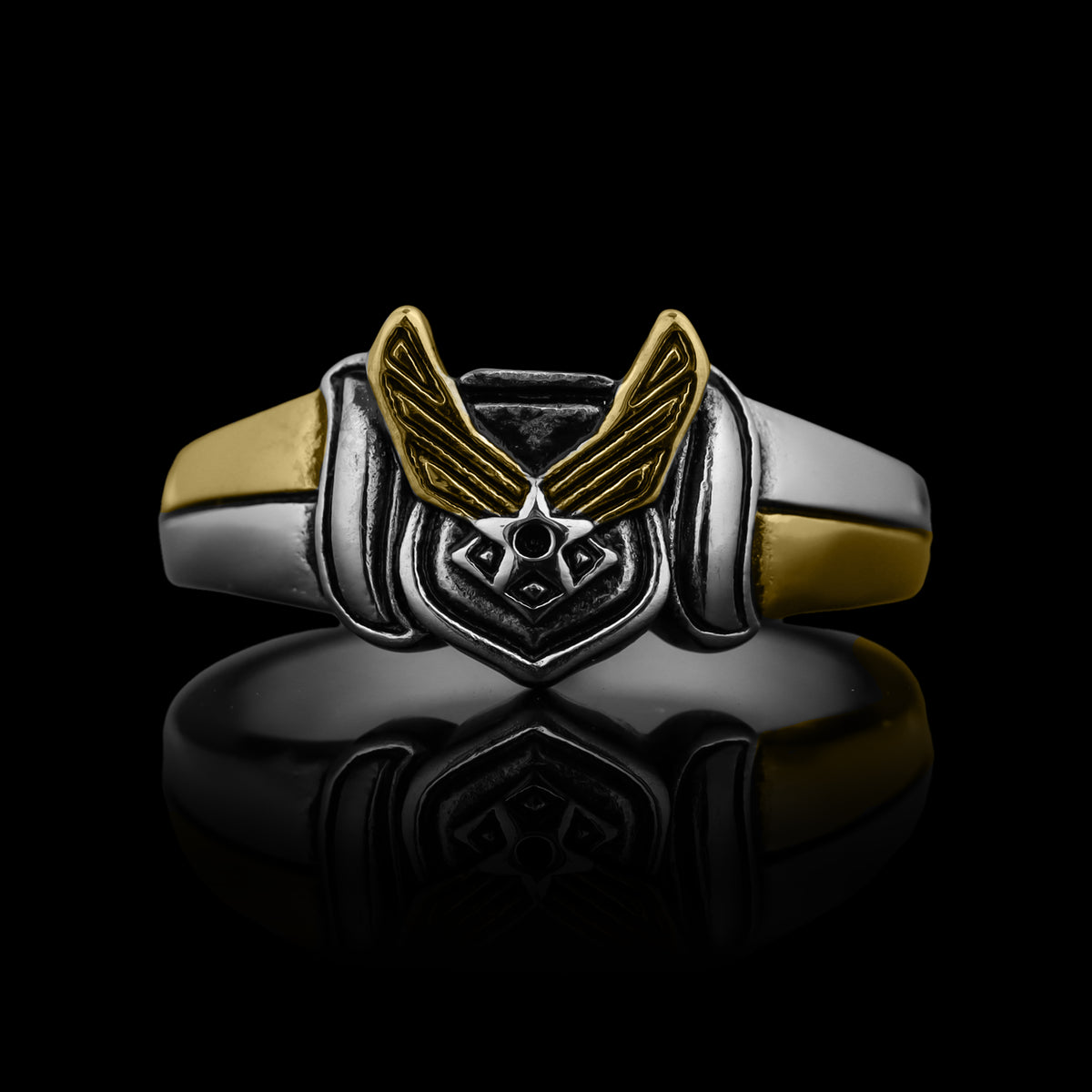 Women's United States Air Force Military Ring – Biker Jewelry Shop